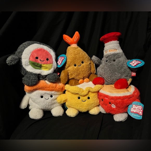 Kellytoy | Toys | Bum Bumz Take Out 75 Full Plush Set | Poshmark